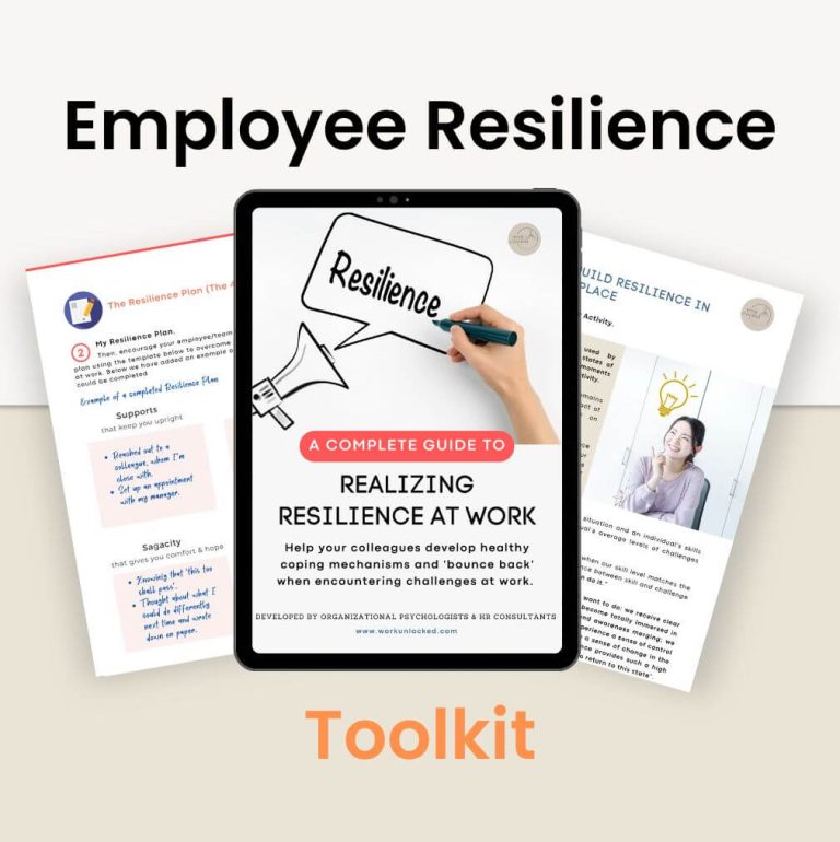 Employee Resilience All-Inclusive Toolkit - Work Unlocked