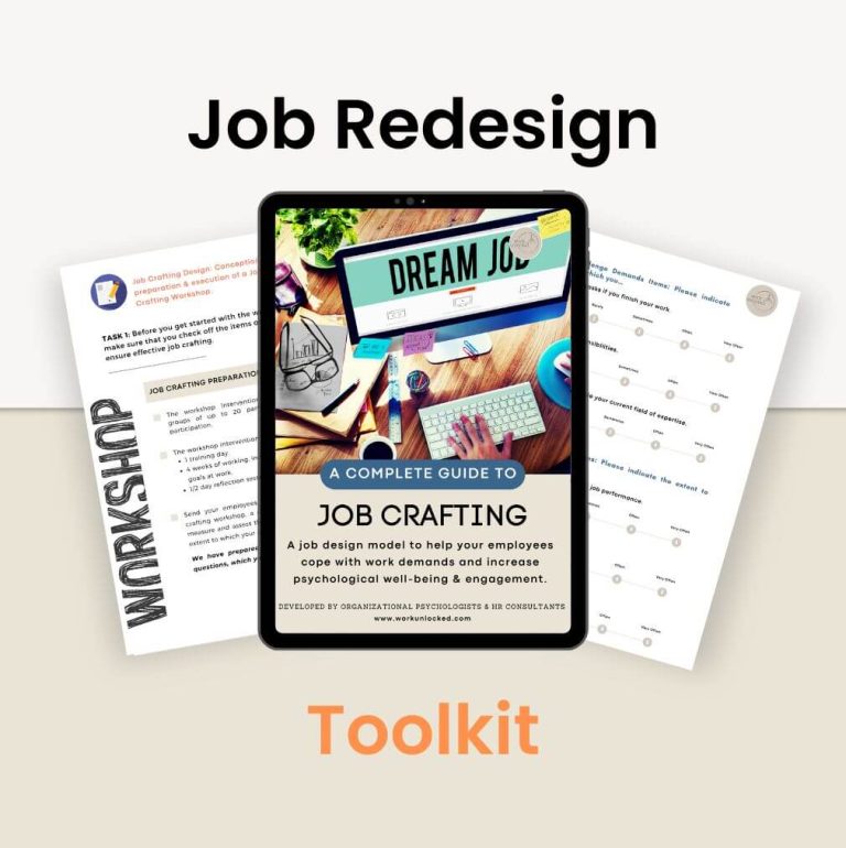 Job Redesign All-Inclusive Toolkit - Work Unlocked