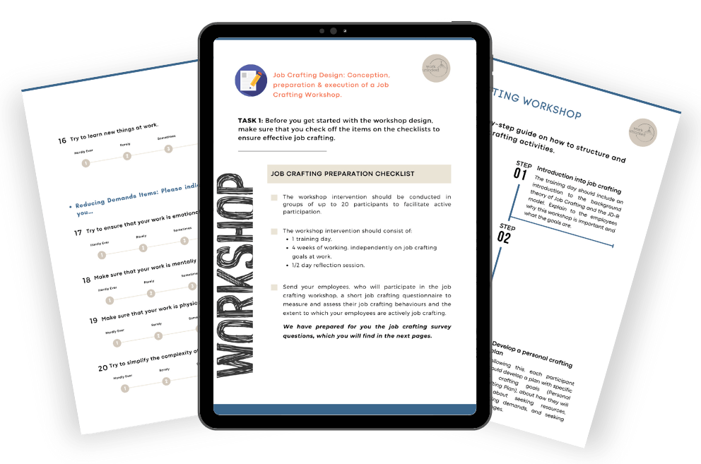 Job Redesign Workshop Guide – Work Unlocked