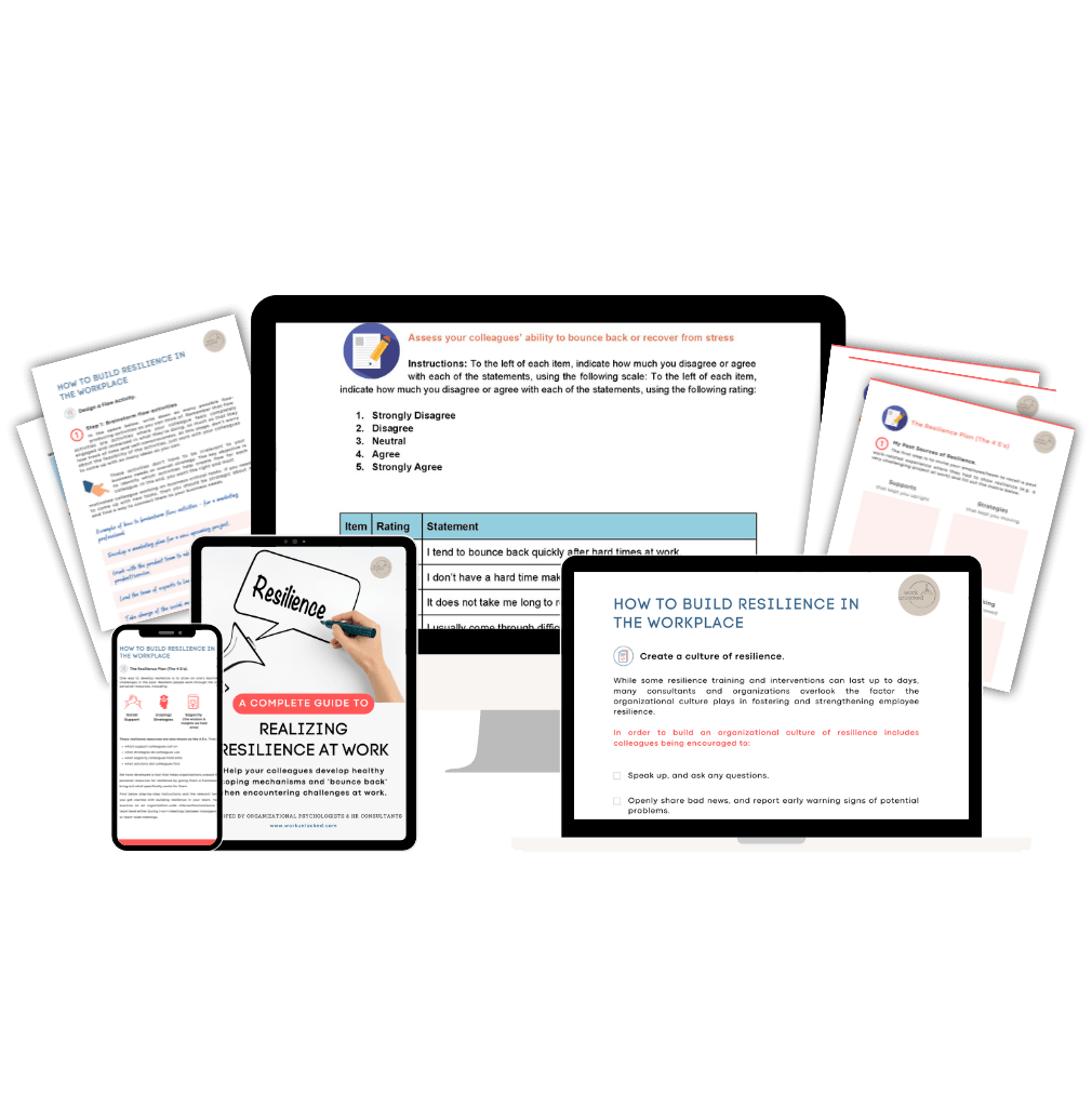 Employee Resilience All-Inclusive Toolkit - Work Unlocked