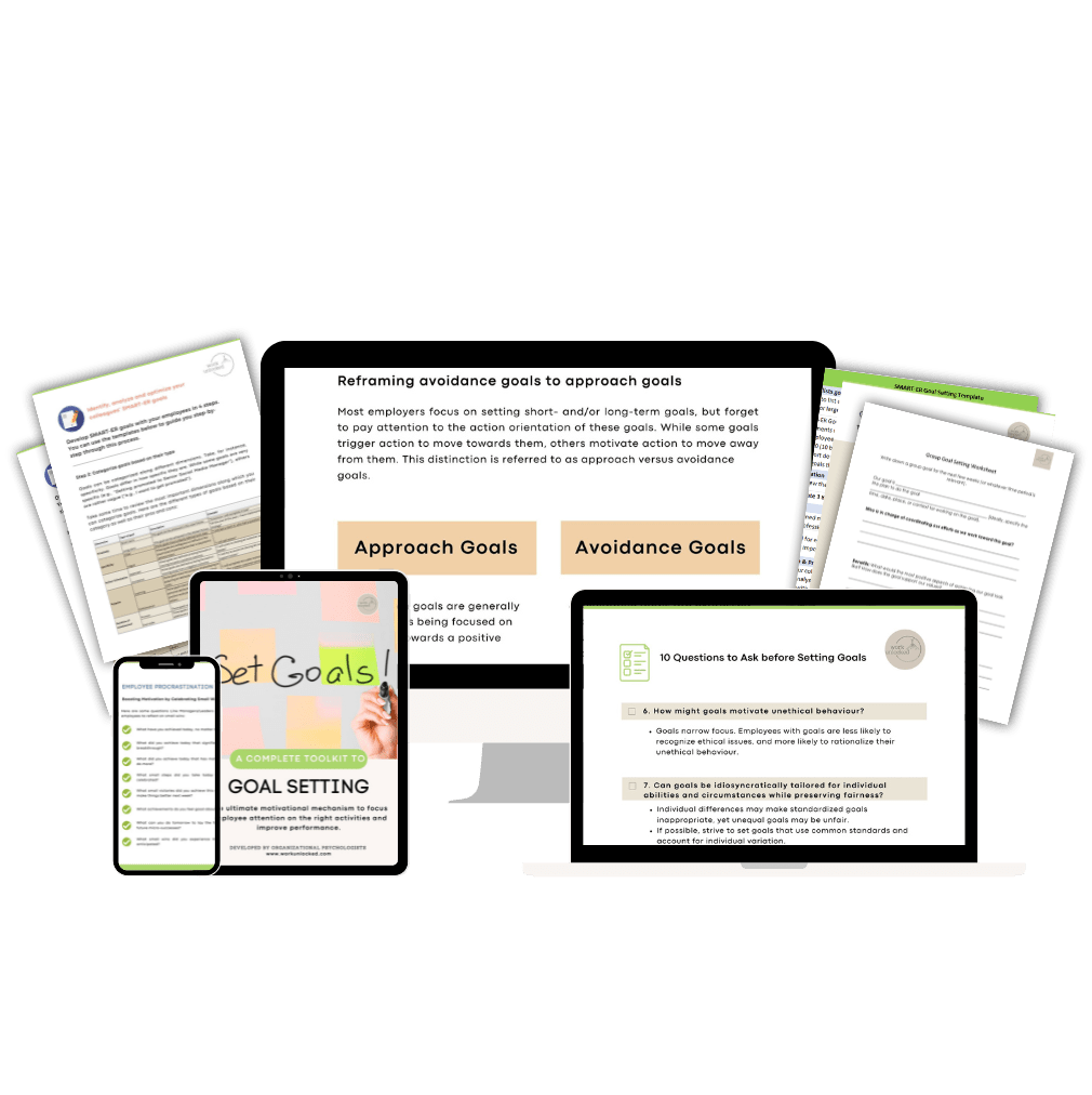 Employee Goal Setting All-Inclusive Toolkit - Work Unlocked