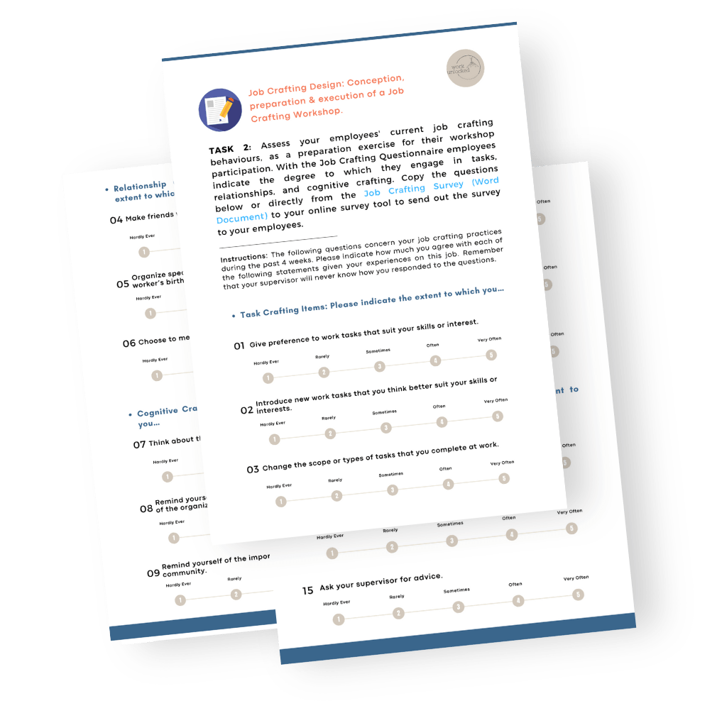 Job Redesign Workshop Guide - Work Unlocked