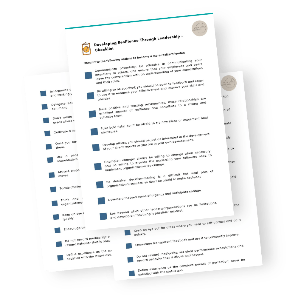 Talking Mental Health: (Team) Leader Toolkit - Work Unlocked